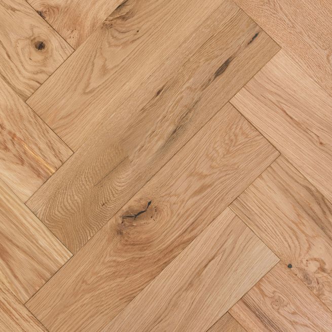 Wood Chevron Flooring